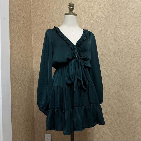 Princess Polly | Dresses | Princess Polly Randi Mini Dress Satin ...